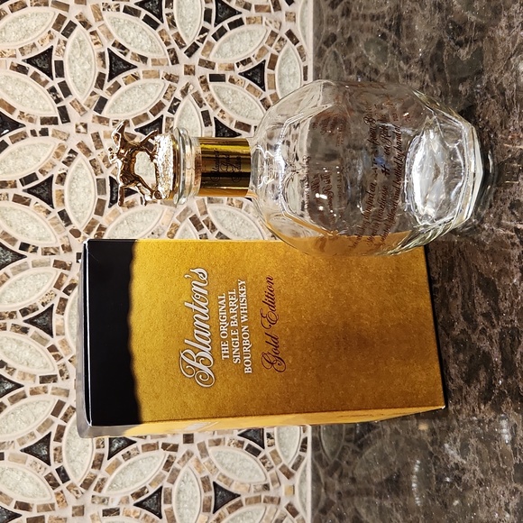 Accents | Blantons Gold Edition Single Barrel Bourbon Whiskey Box ...